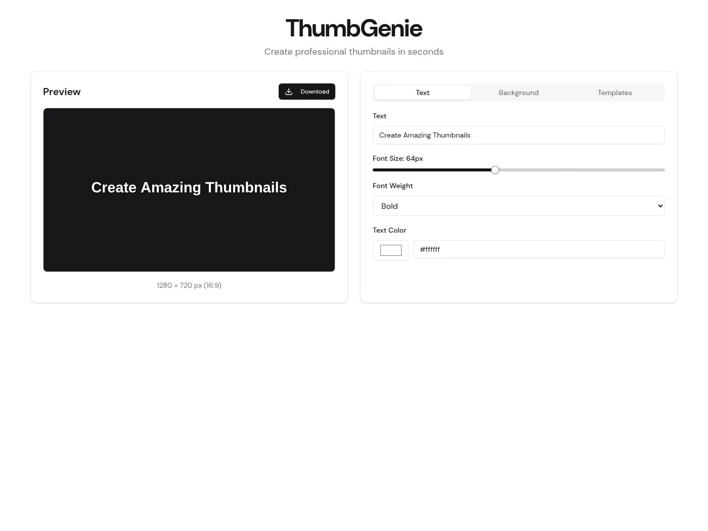 ThumbGenie