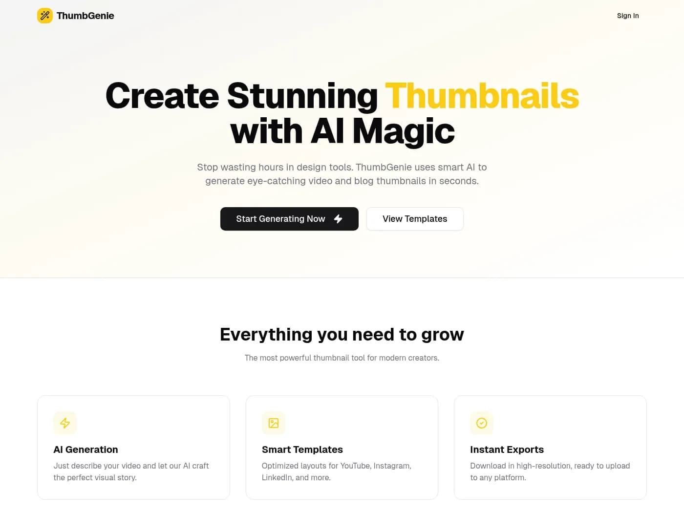 ThumbGenie
