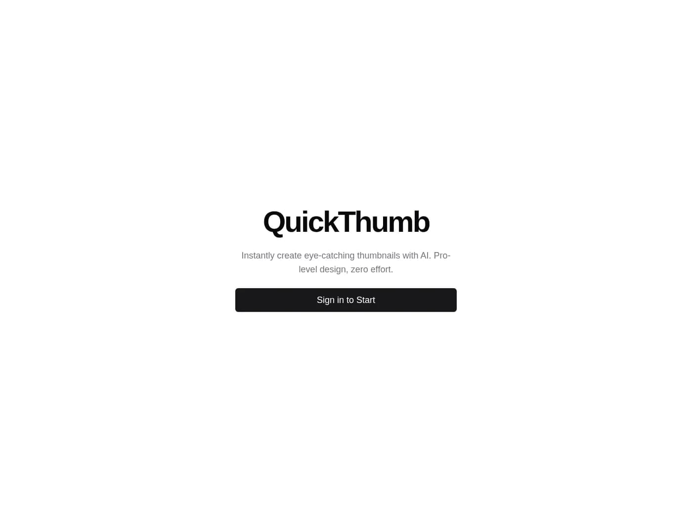 QuickThumb Generator