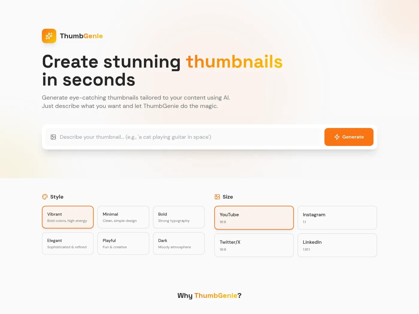 ThumbGenie