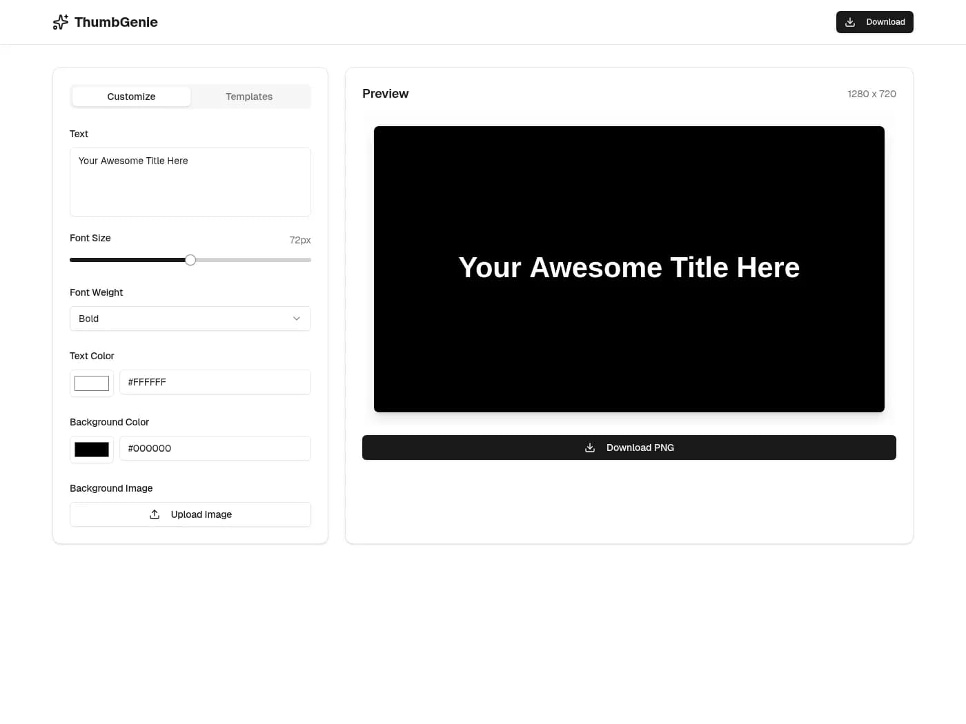 ThumbGenie