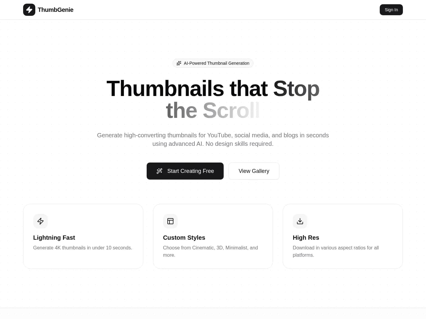 ThumbGenie