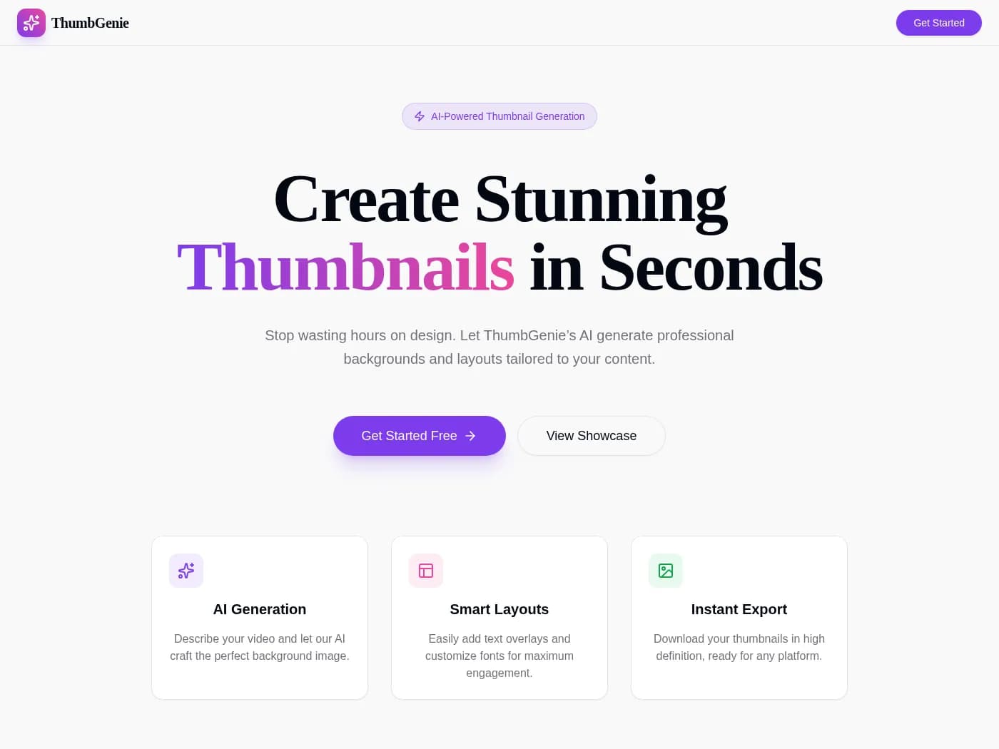 ThumbGenie