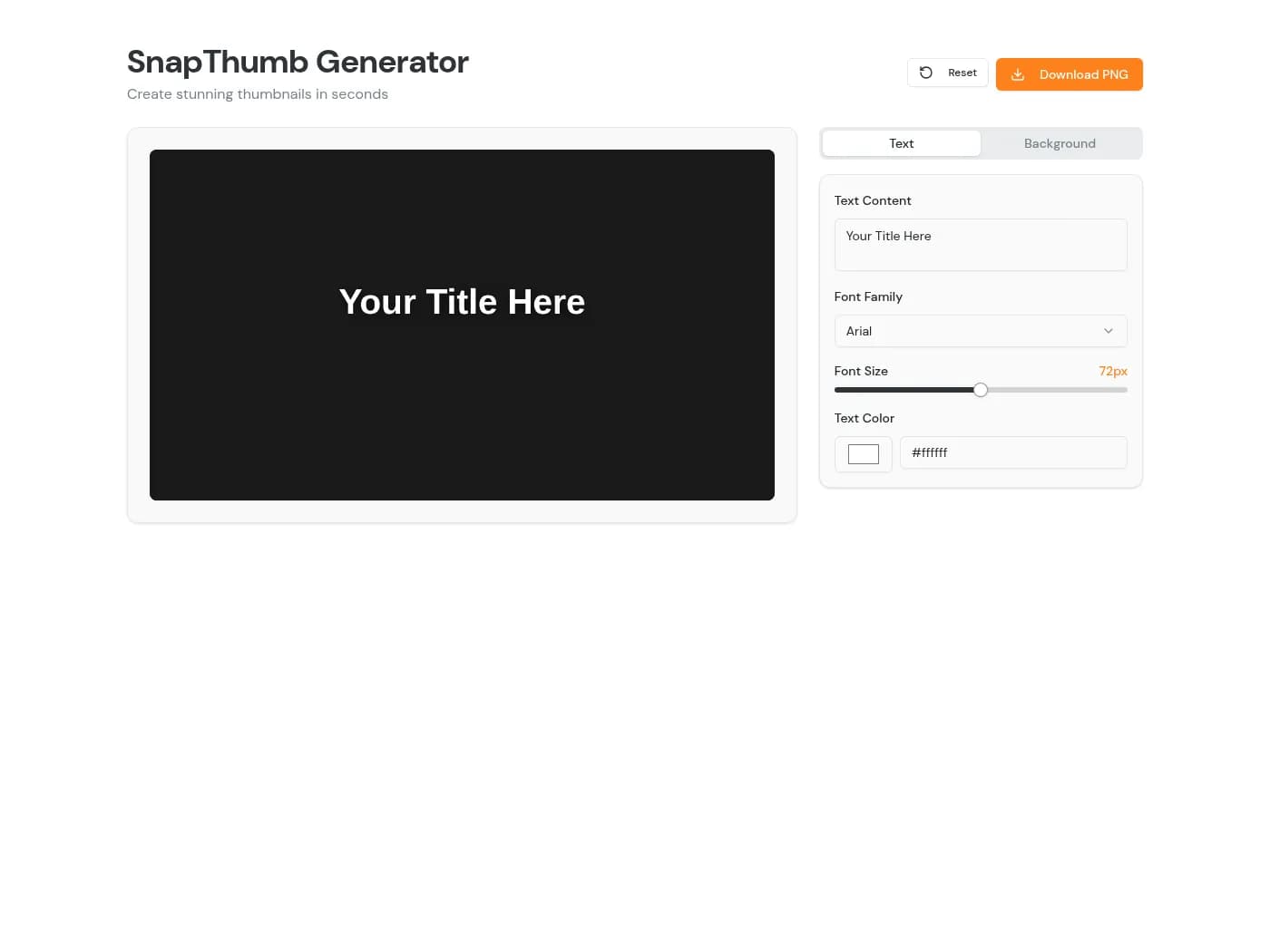 SnapThumb Generator