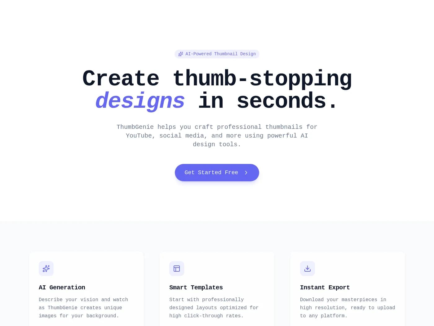 ThumbGenie
