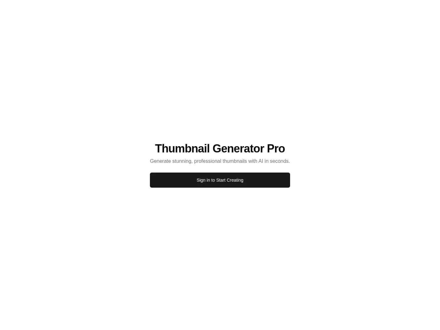 Thumbnail Generator Pro