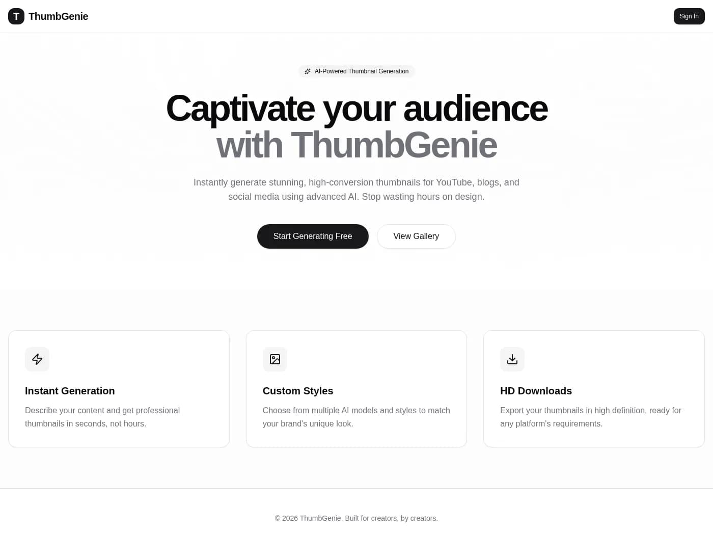 ThumbGenie