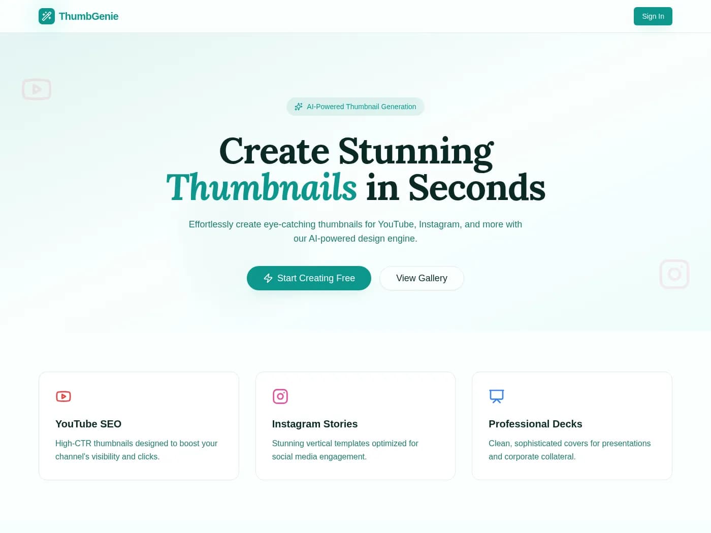 ThumbGenie