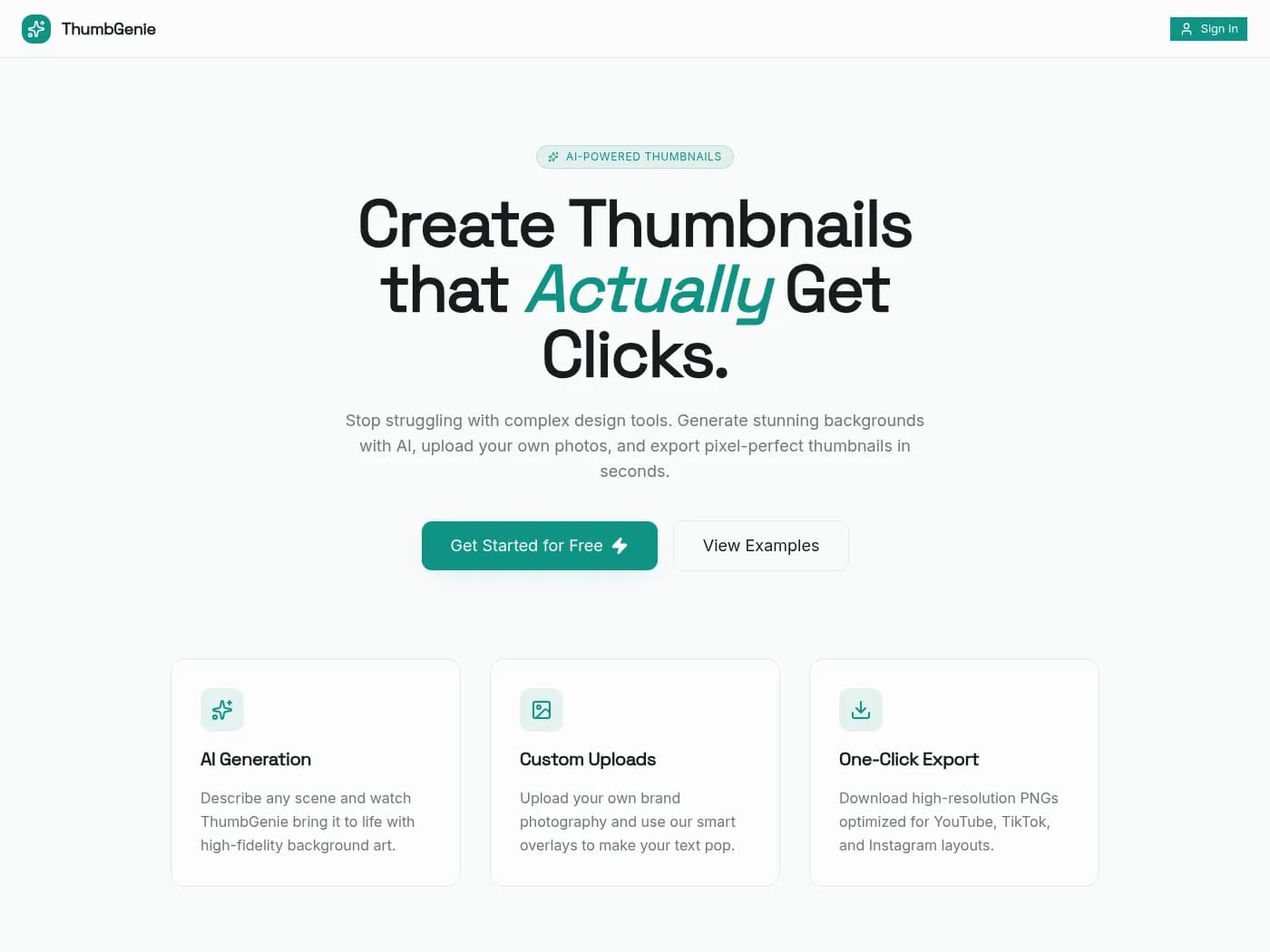 ThumbGenie