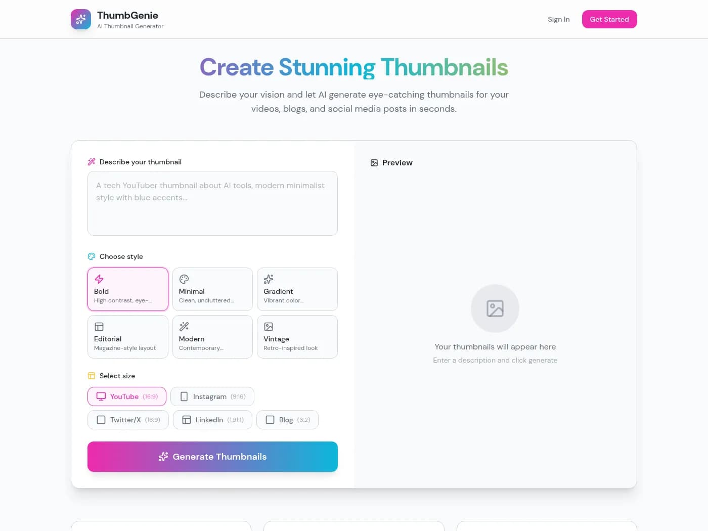 ThumbGenie