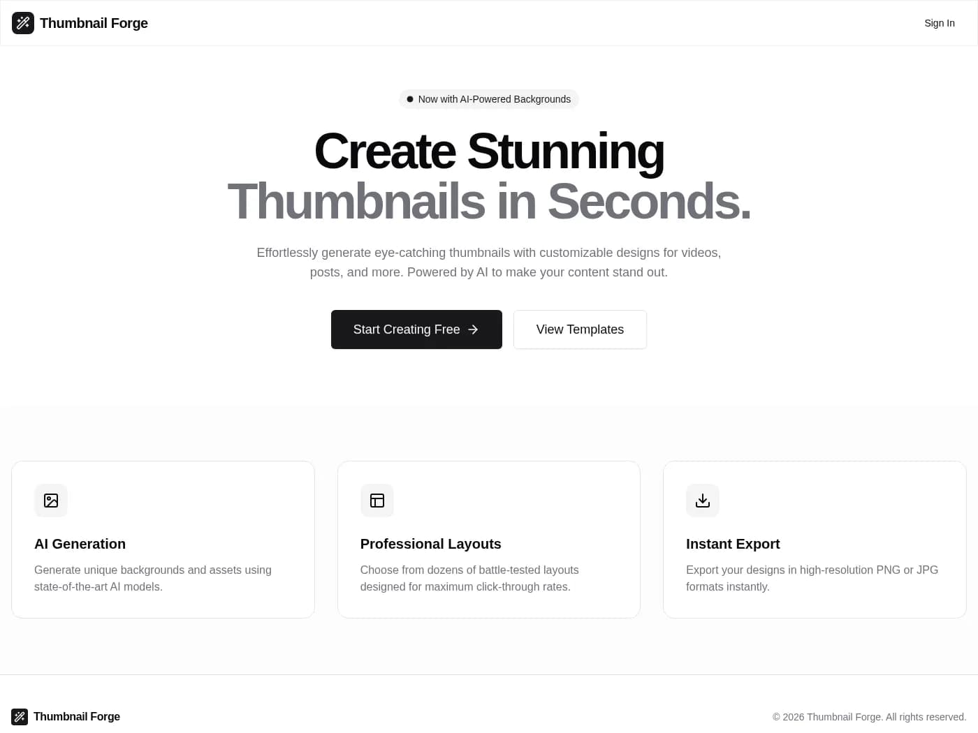 Thumbnail Forge
