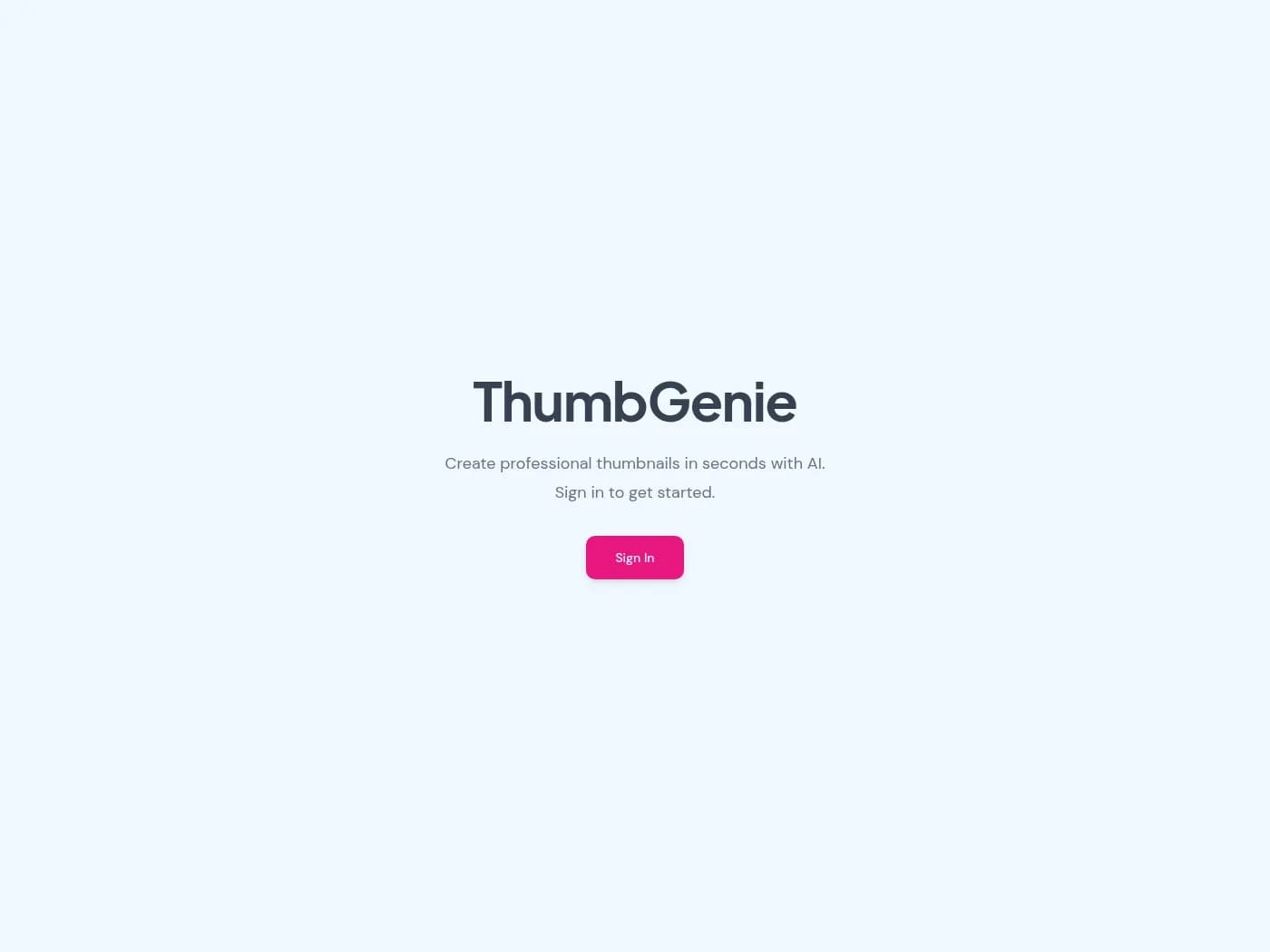 ThumbGenie