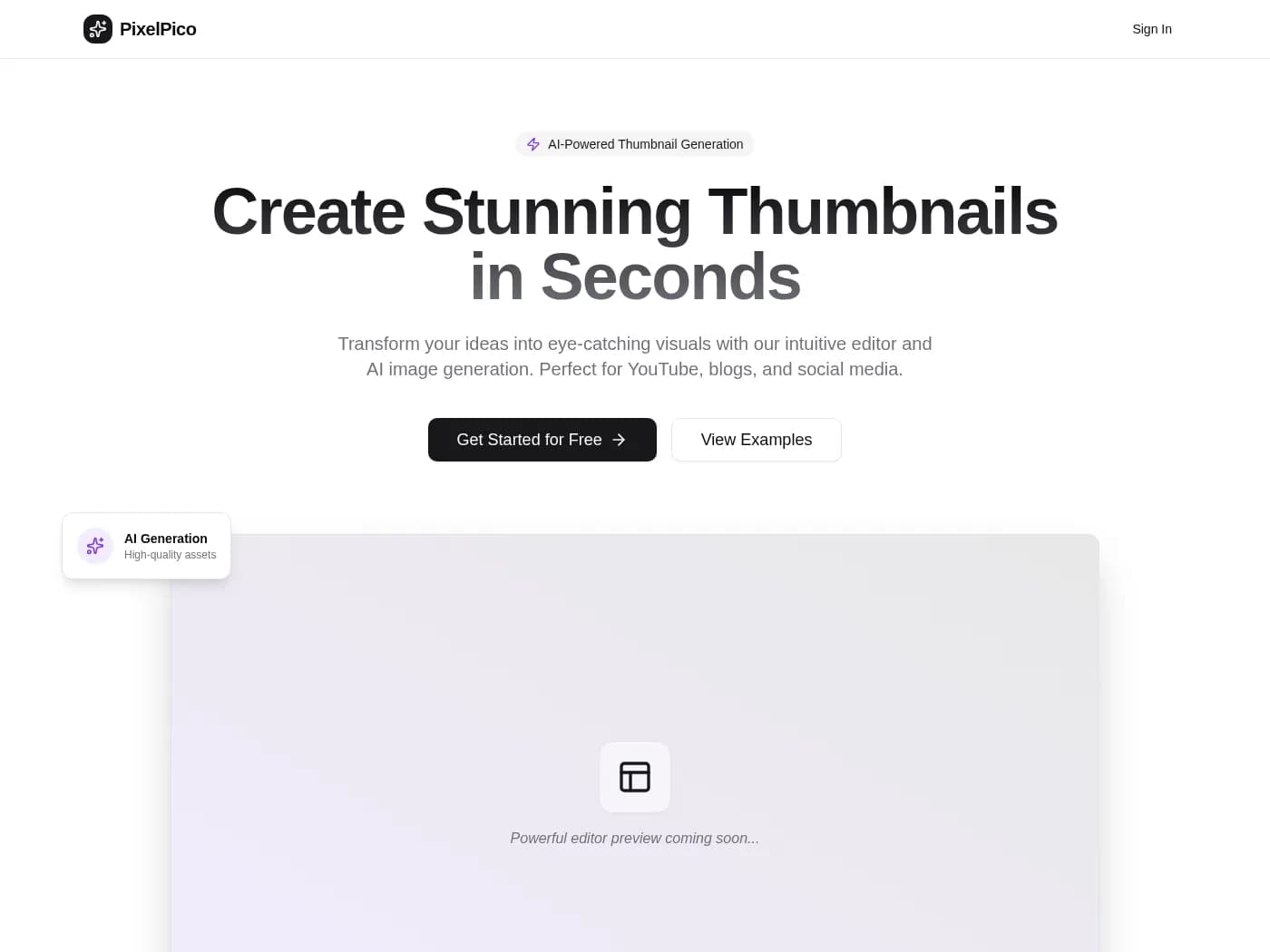 Thumbnail Generator