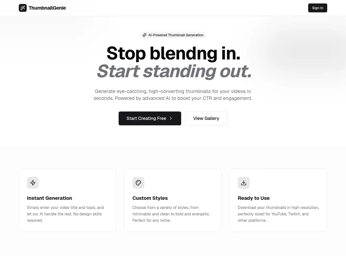 ThumbnailGenie