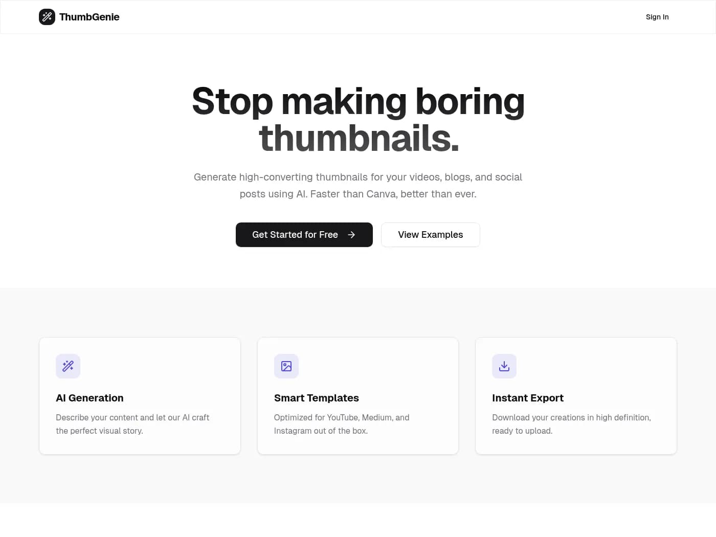 ThumbGenie