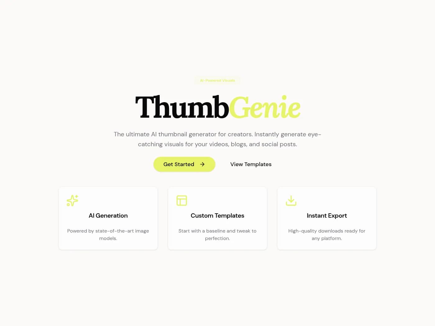 ThumbGenie
