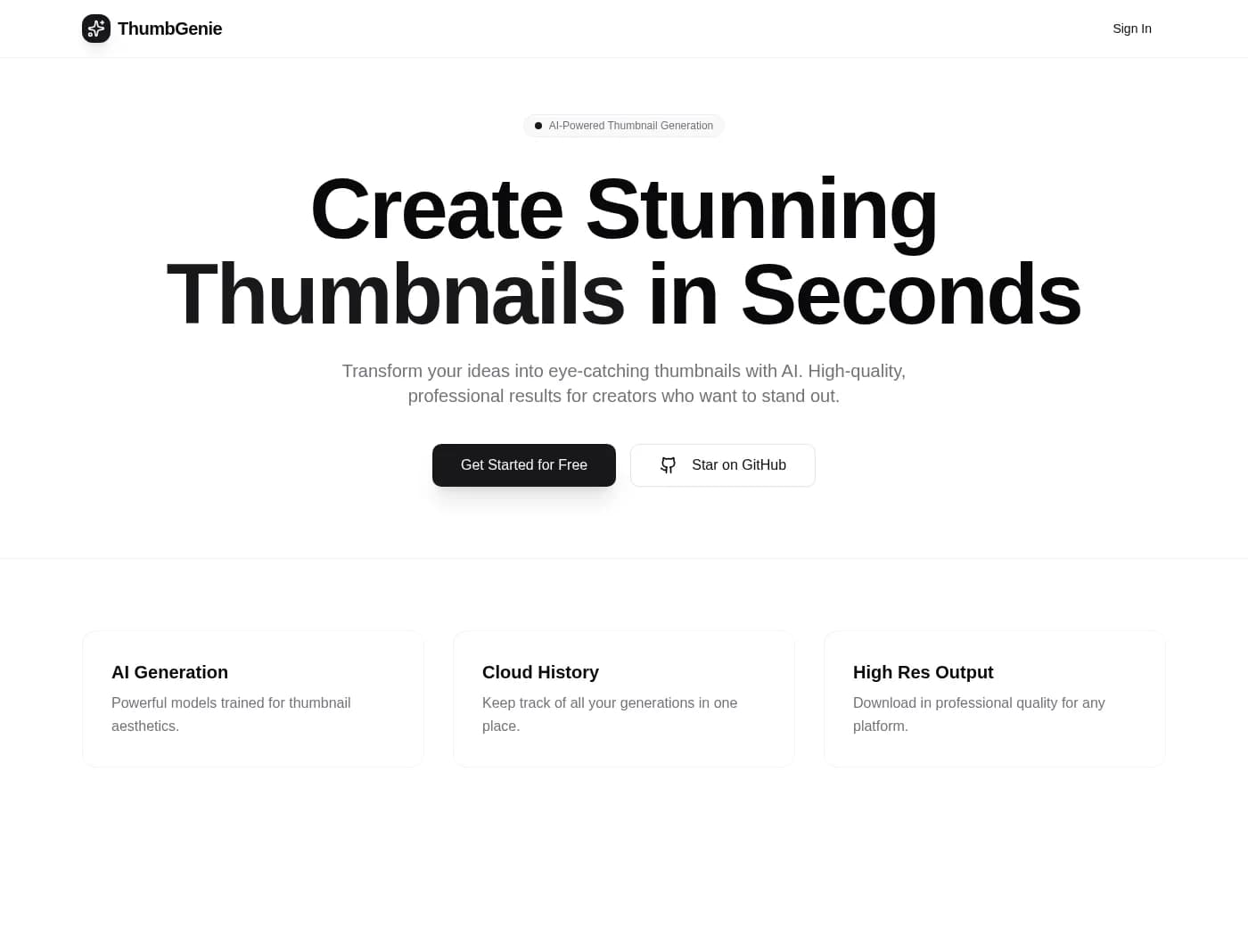 ThumbGenie