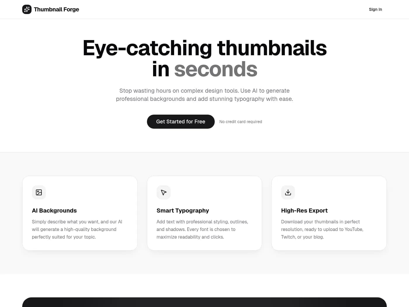 Thumbnail Forge