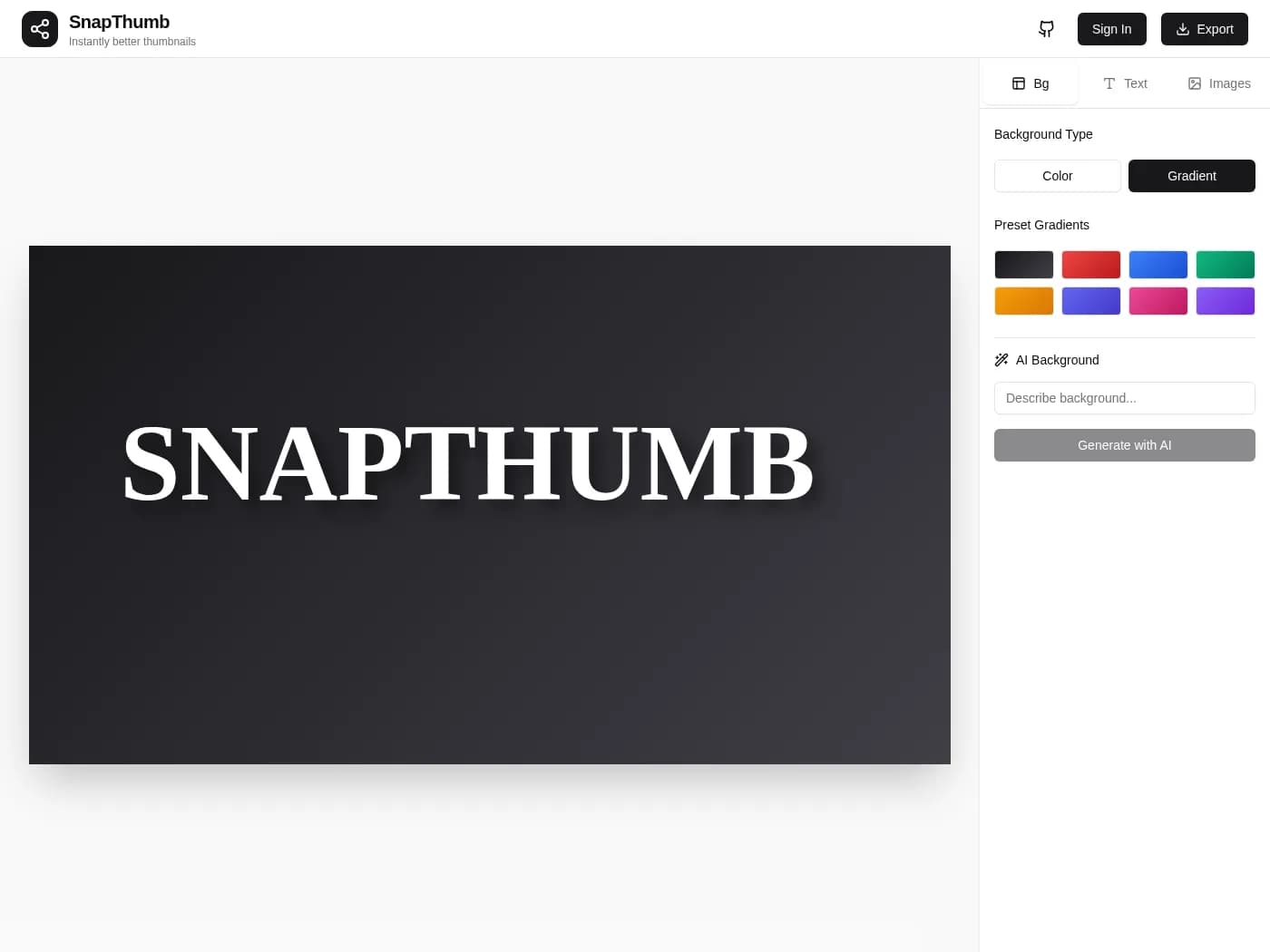SnapThumb Generator