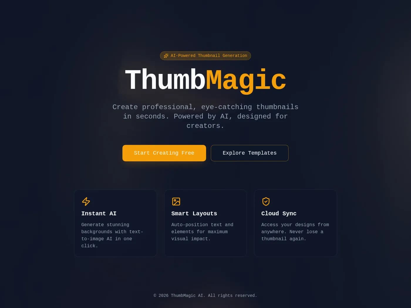 ThumbMagic Generator