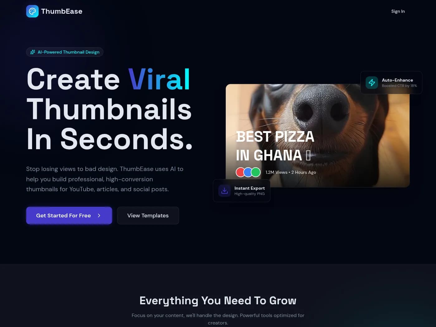 ThumbEase Generator