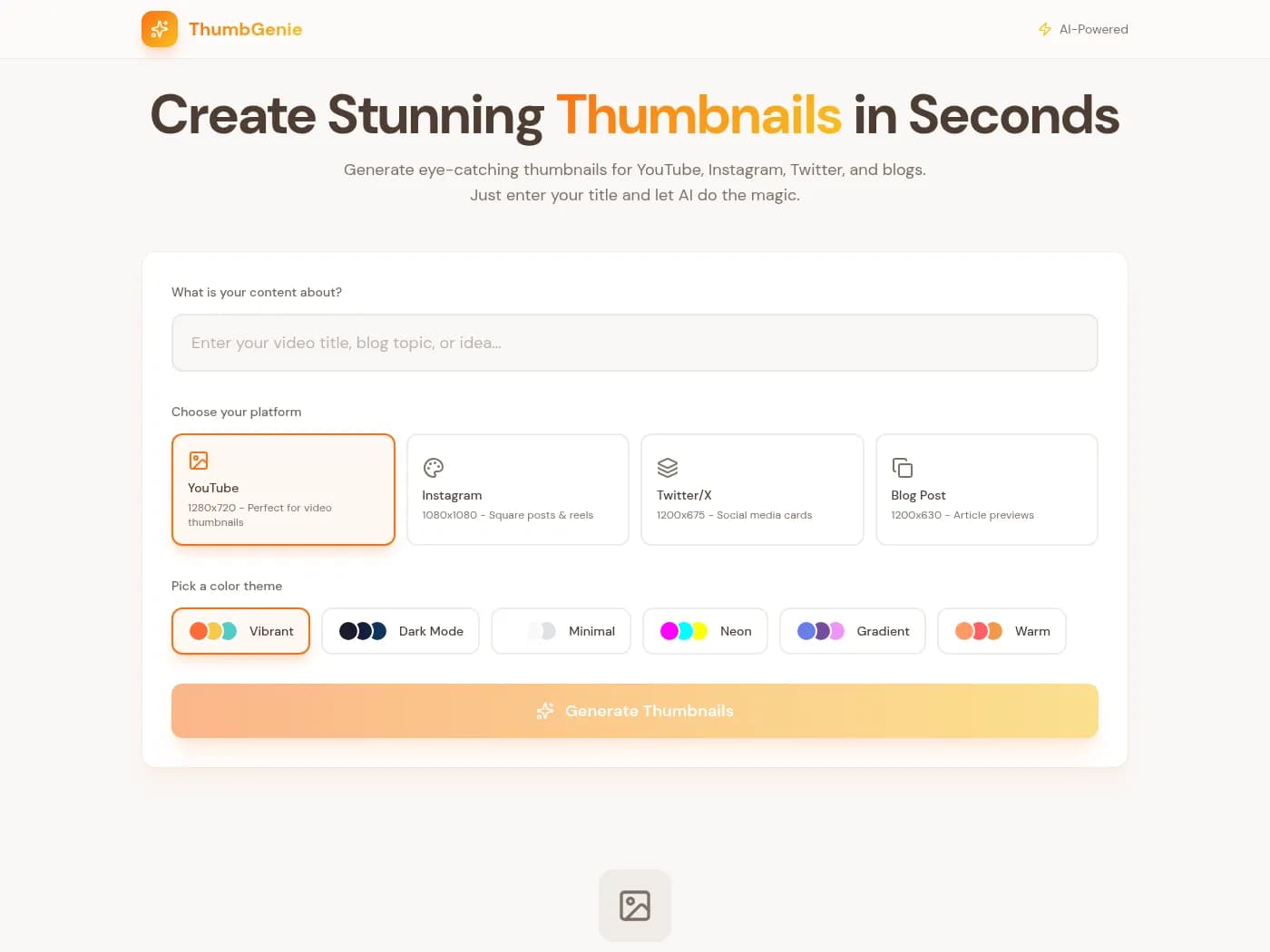 ThumbGenie