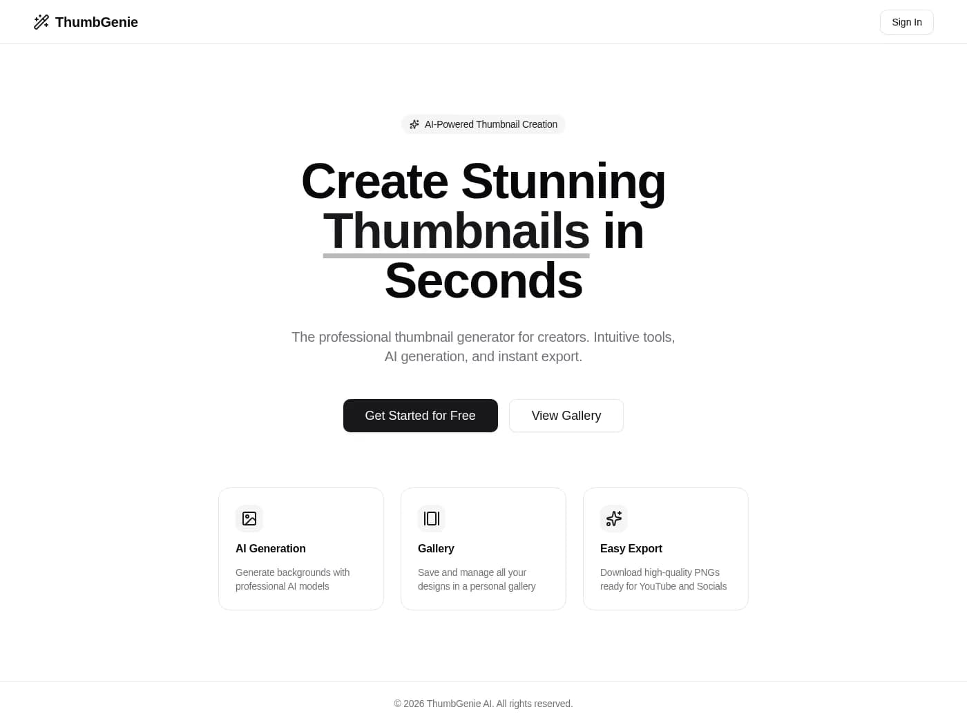 ThumbGenie