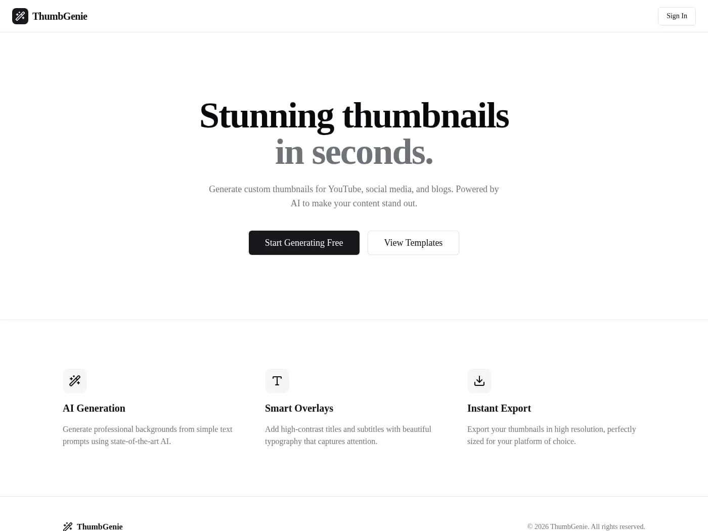 ThumbGenie