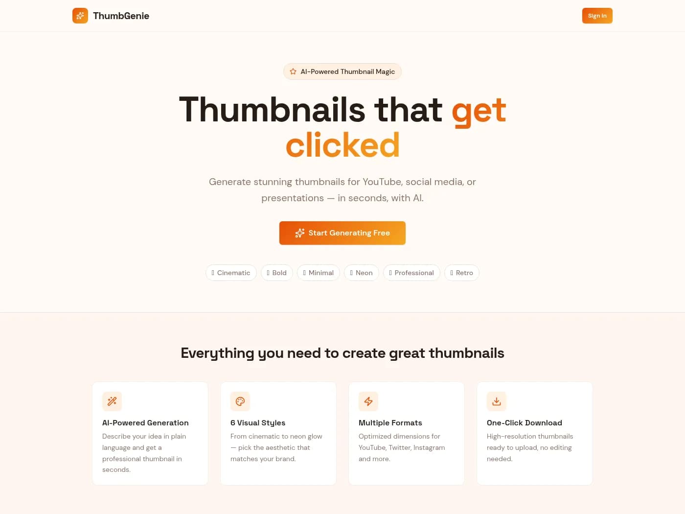 ThumbGenie