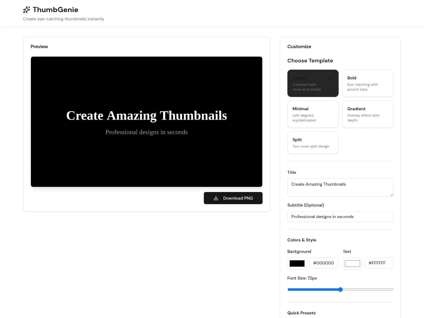 ThumbGenie