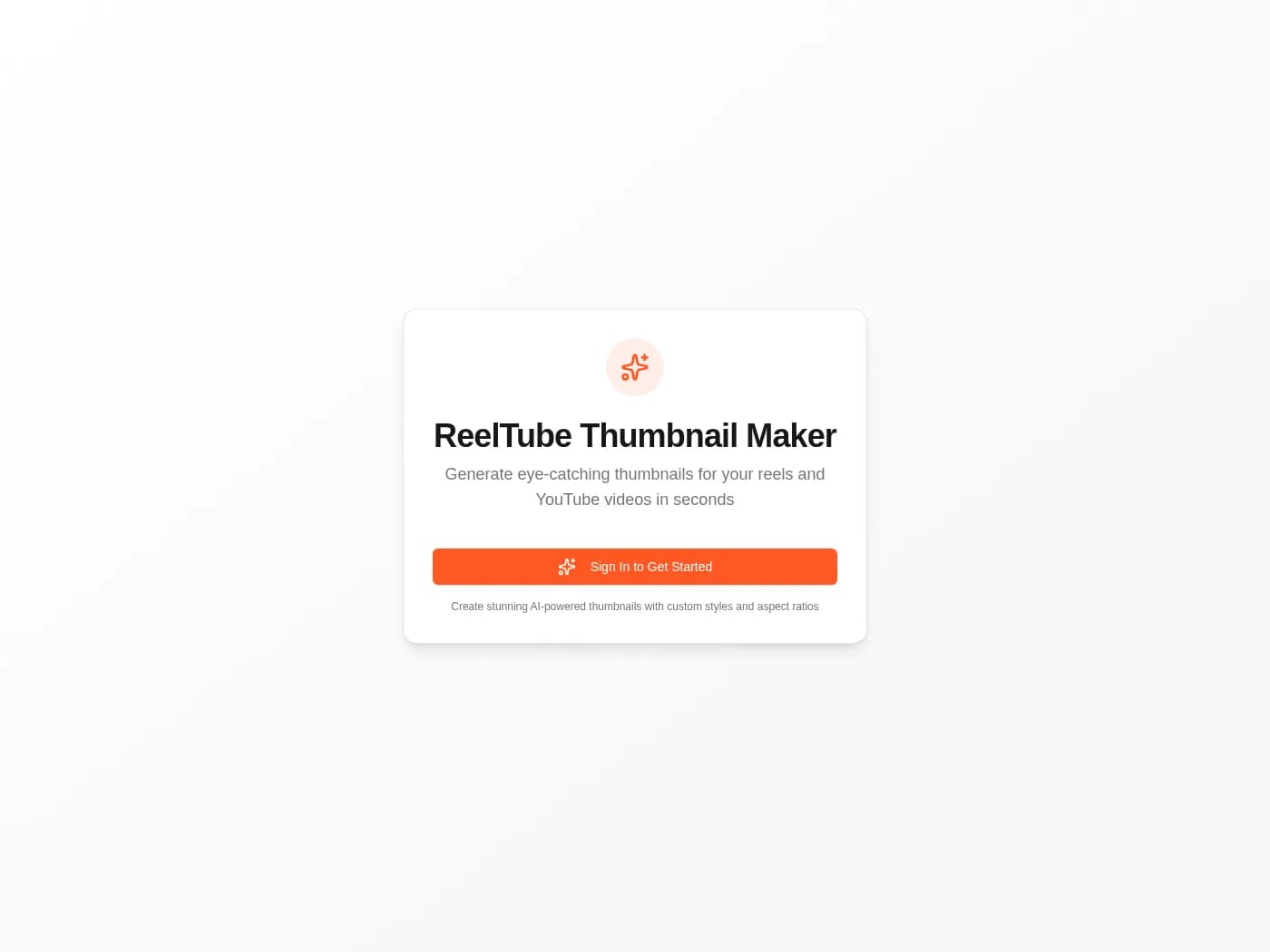ReelTube Thumbnail Maker