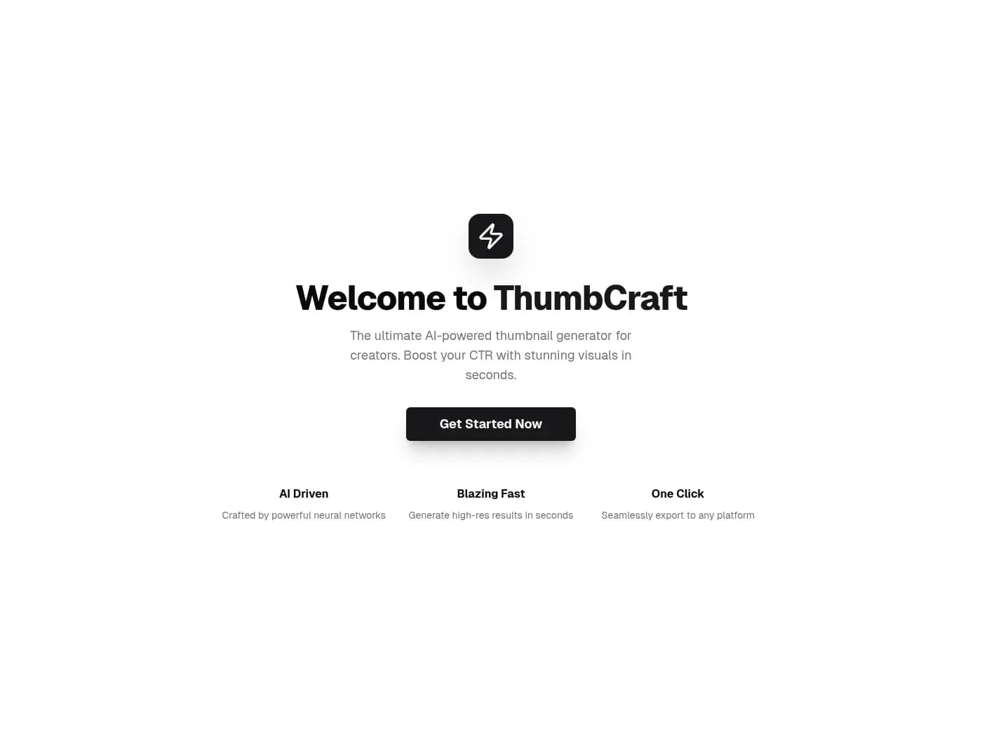 ThumbCraft Generator