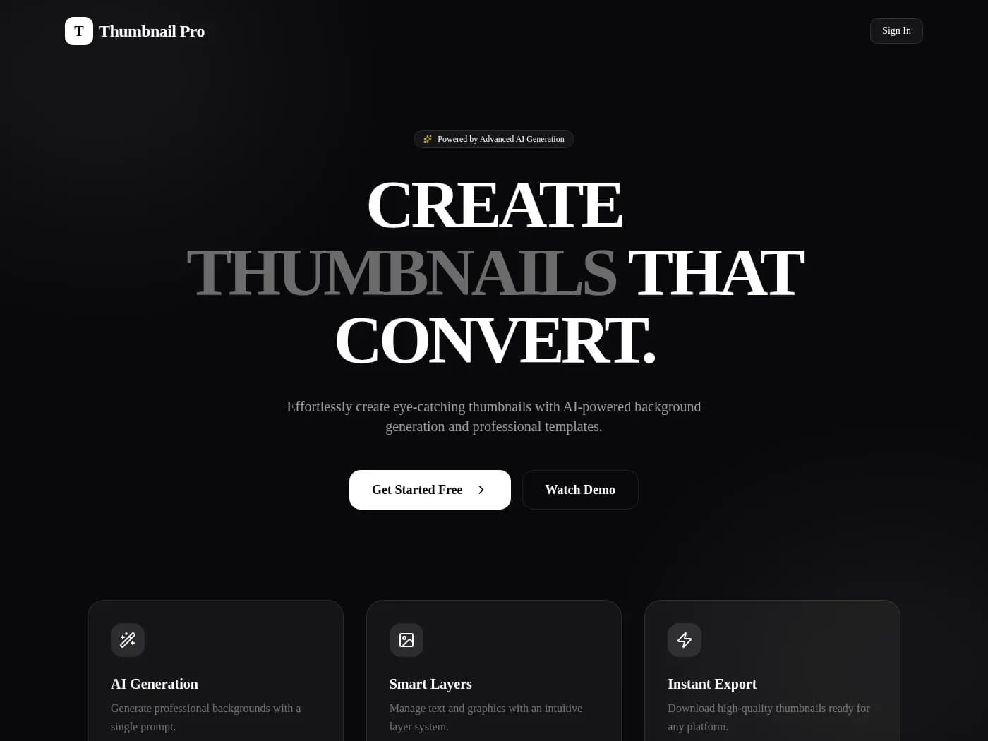 Thumbnail Generator Pro