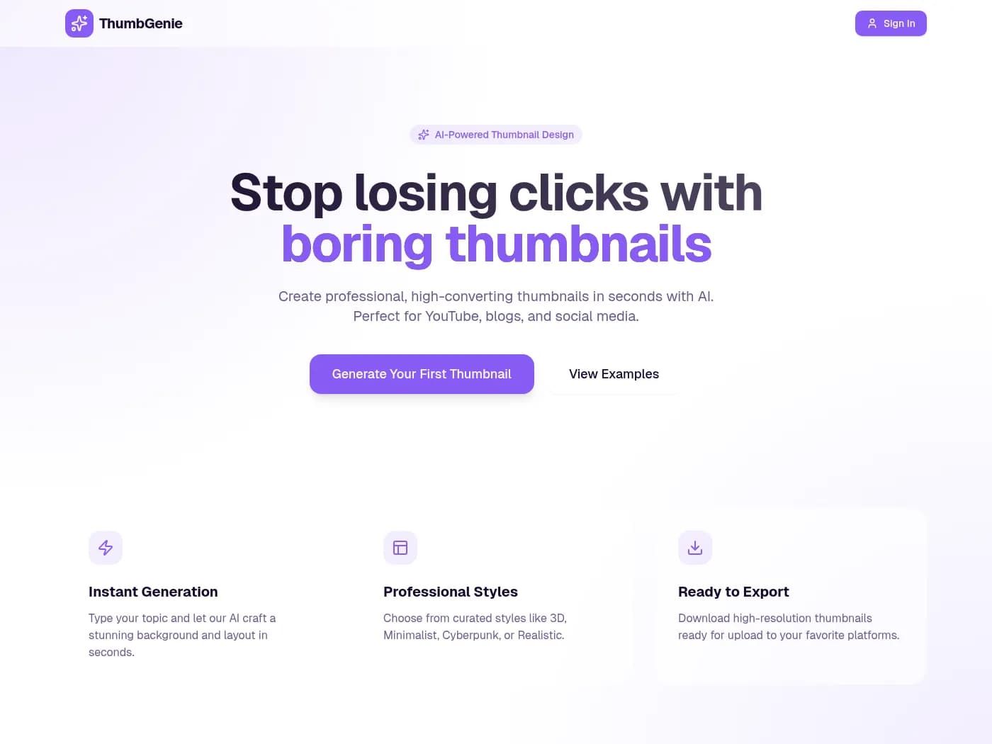 ThumbGenie
