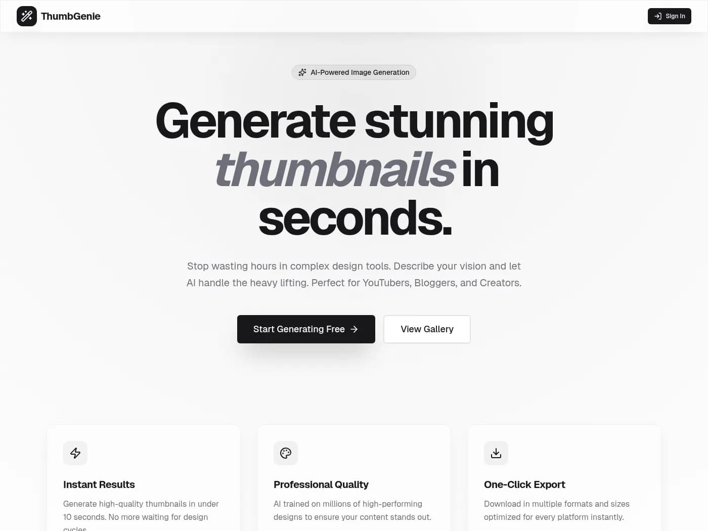 ThumbGenie