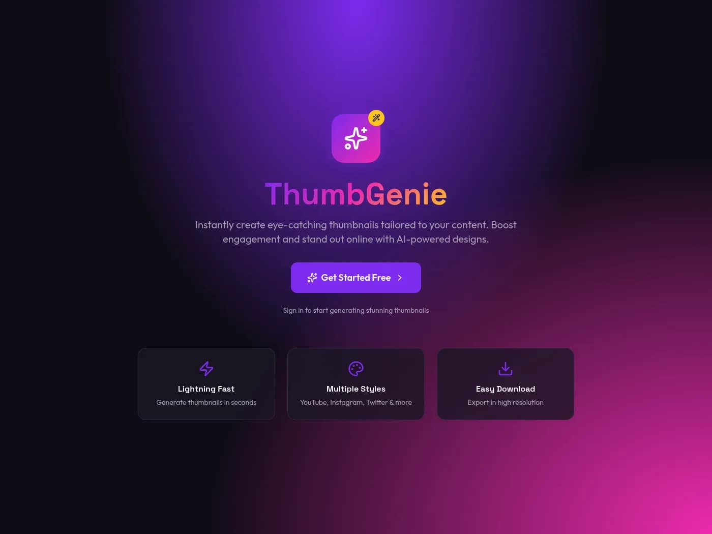 ThumbGenie