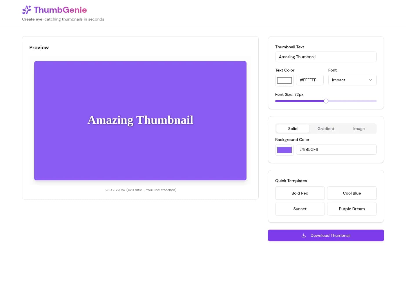 ThumbGenie