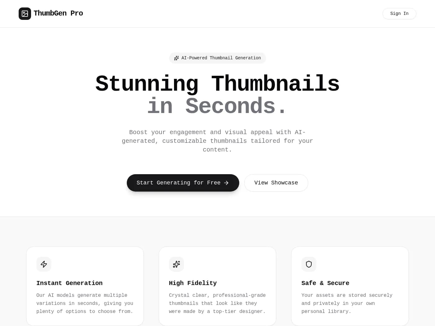 ThumbGen Pro