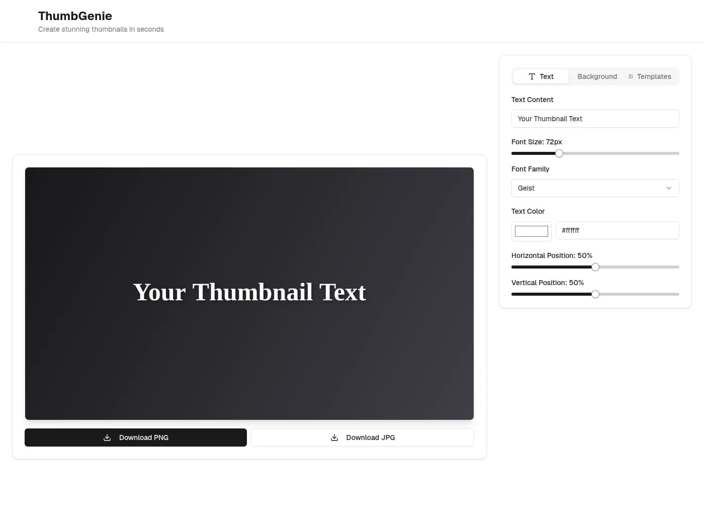 ThumbGenie