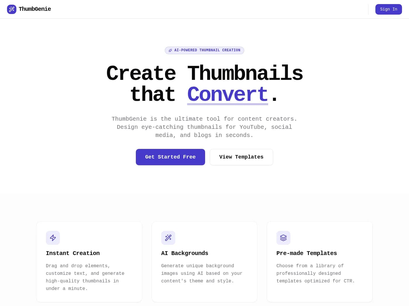 ThumbGenie