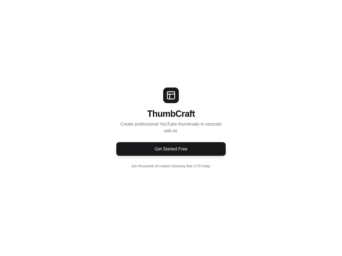 ThumbCraft Generator