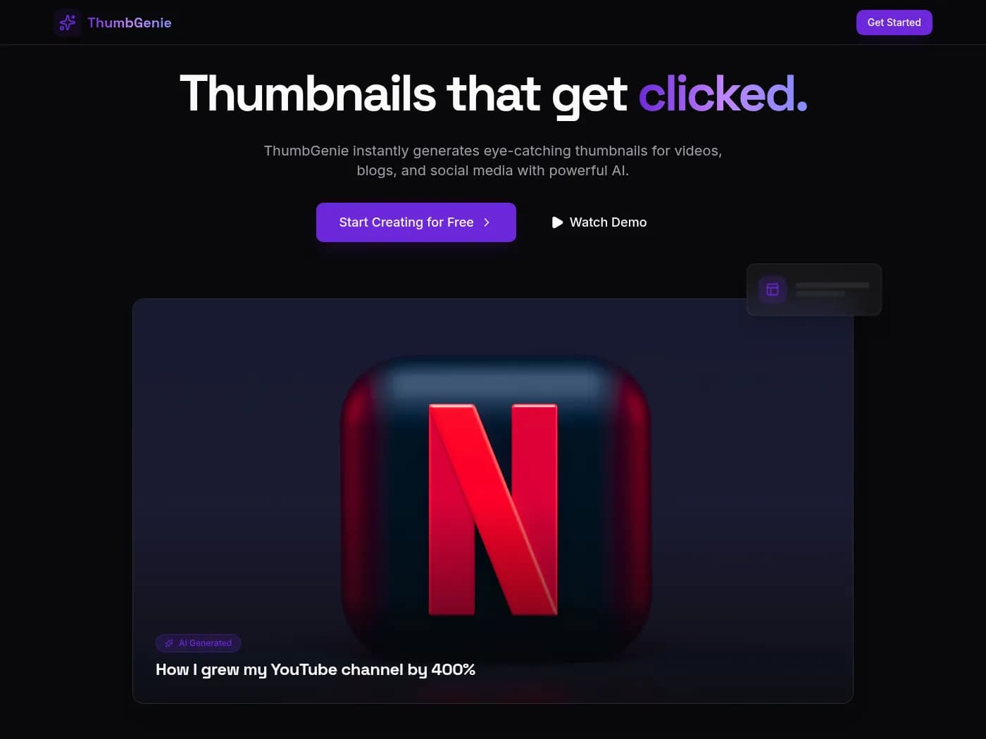 ThumbGenie