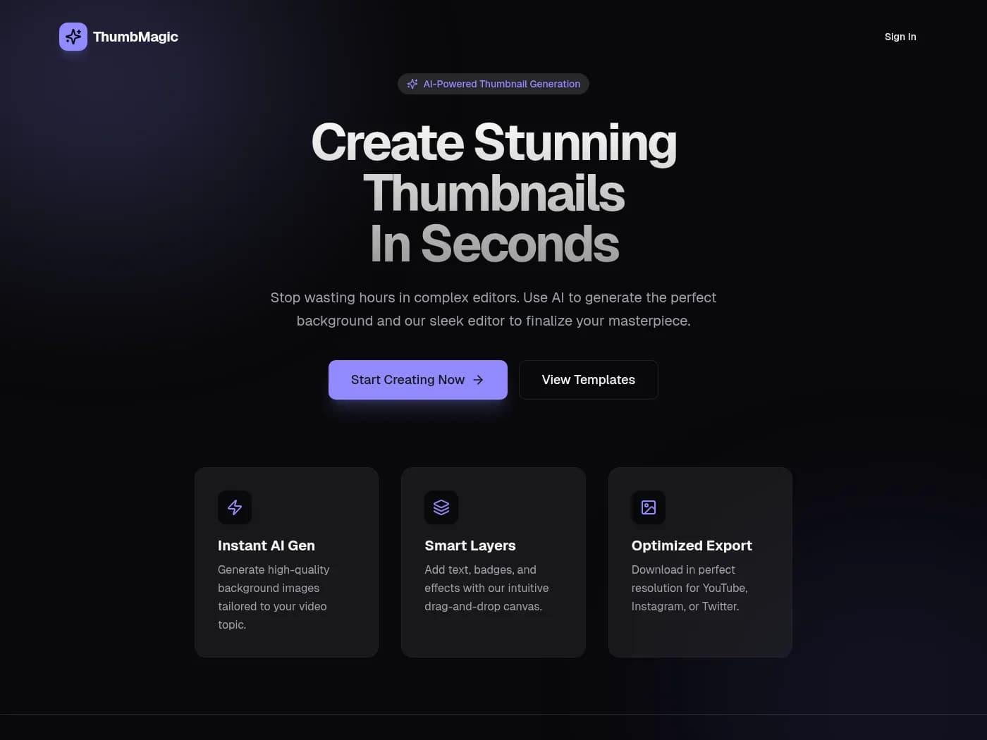 ThumbMagic Generator