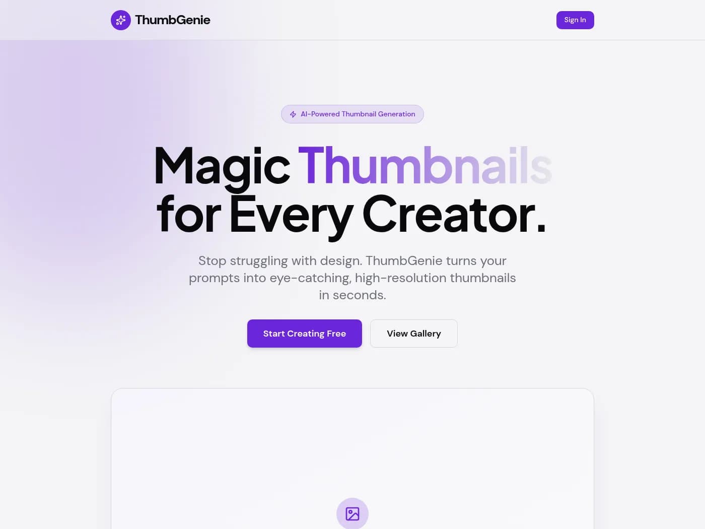 ThumbGenie