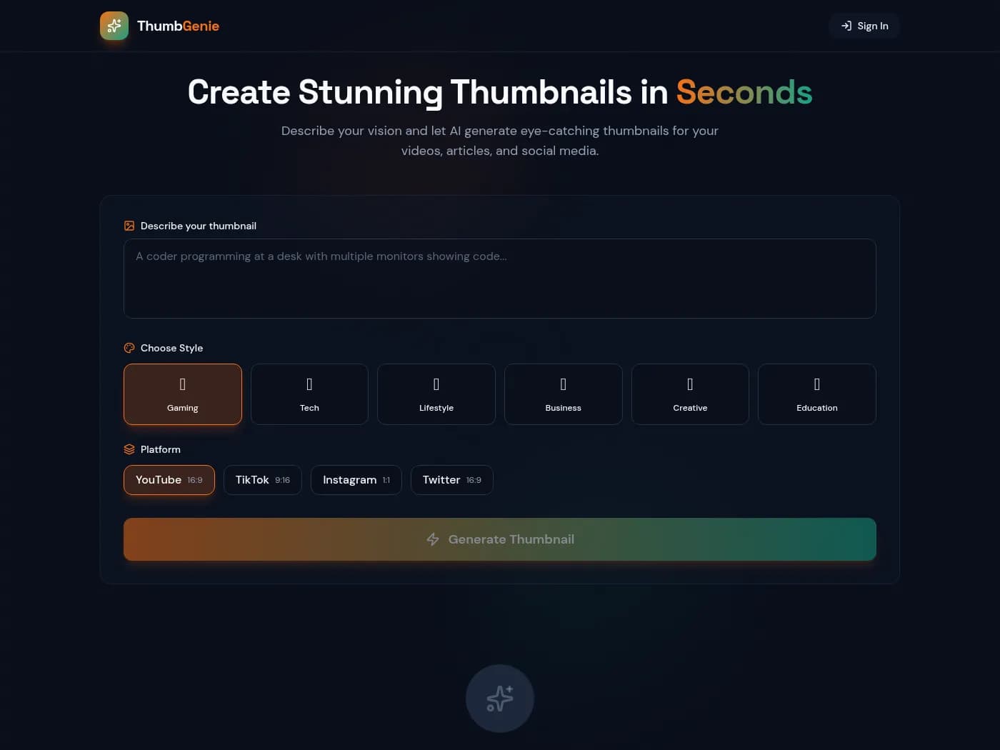 ThumbGenie