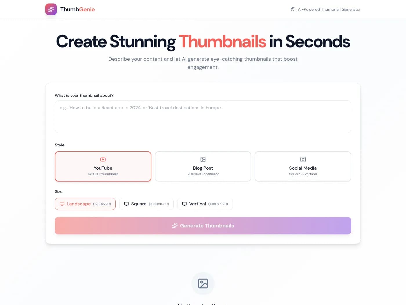 ThumbGenie
