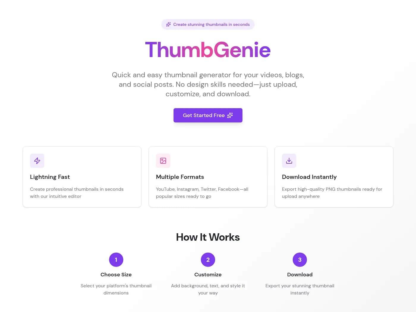 ThumbGenie