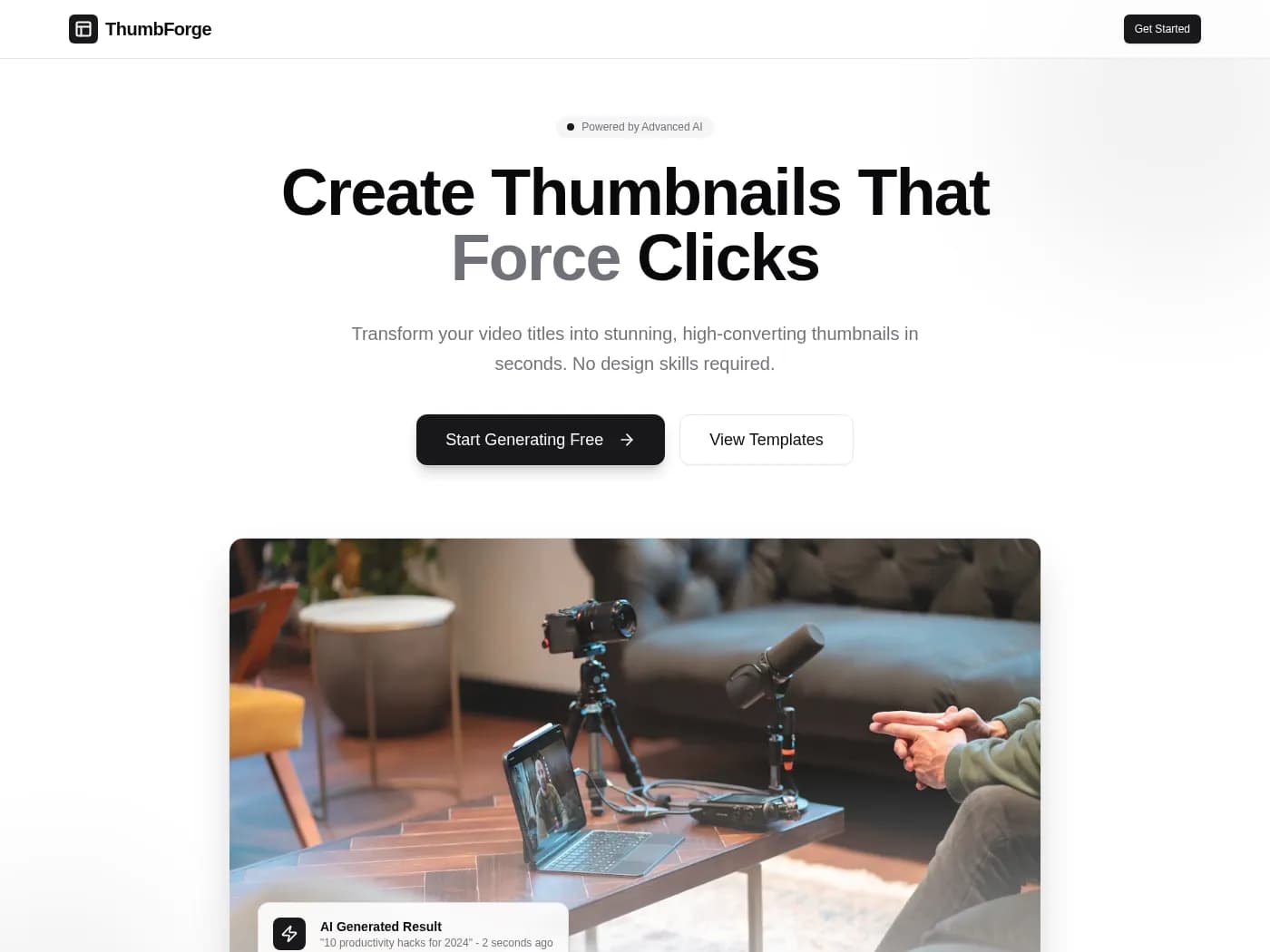 ThumbForge Generator