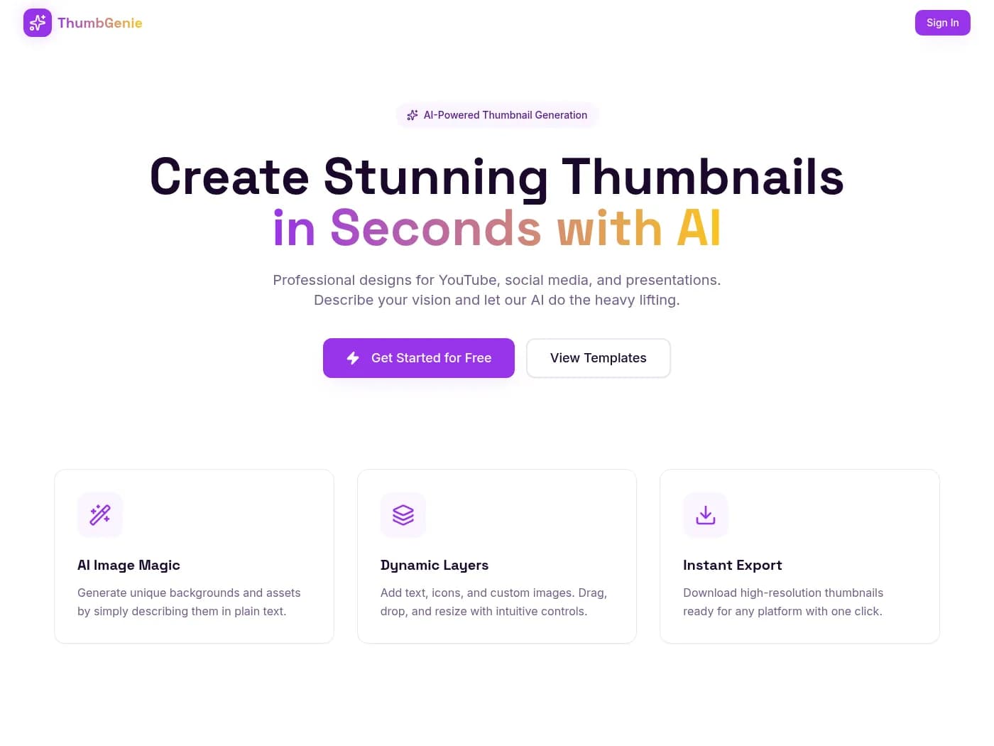 ThumbGenie
