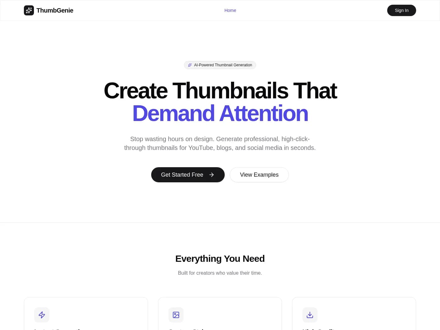 ThumbGenie